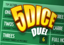 5 Dice Duel - kostenlos spielen | ohne Anmeldung 🕹️