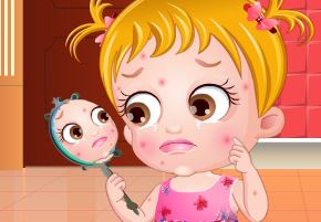 Baby Hazel Hautprobleme kostenlos online spielen » HIER! 🕹️