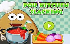 Pou Slacking kostenlos online spielen » 100% » HIER! 🕹️