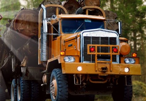 Timber Lorry Driver 2 kostenlos online spielen » HIER! 🕹️