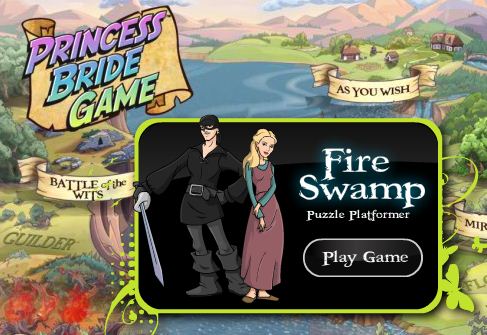 Princess Bride The Fire Swamp kostenlos spielen » HIER! 🕹️