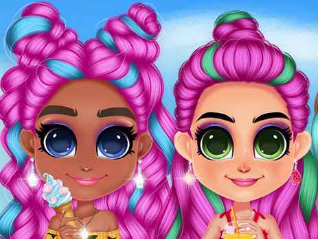 BFF Summer Vibes kostenlos online spielen » HIER! 🕹️