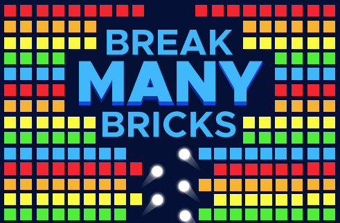 Break Many Bricks kostenlos online spielen » HIER! 🕹️