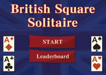 British Square Solitaire - kostenlos online spielen 🕹️