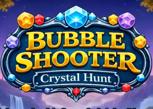 Bubble Shooter Crystal Hunt - kostenlos online spielen 🕹️