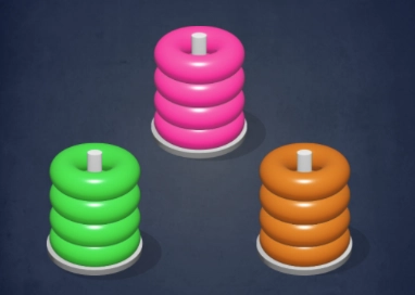 Color Hoop Stack - kostenlos spielen | ohne Anmeldung 🕹️