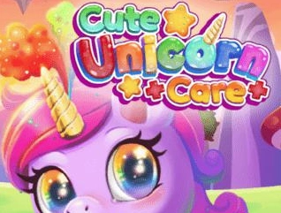 Cute Unicorn Care Spiele - kostenlos online spielen 🕹️