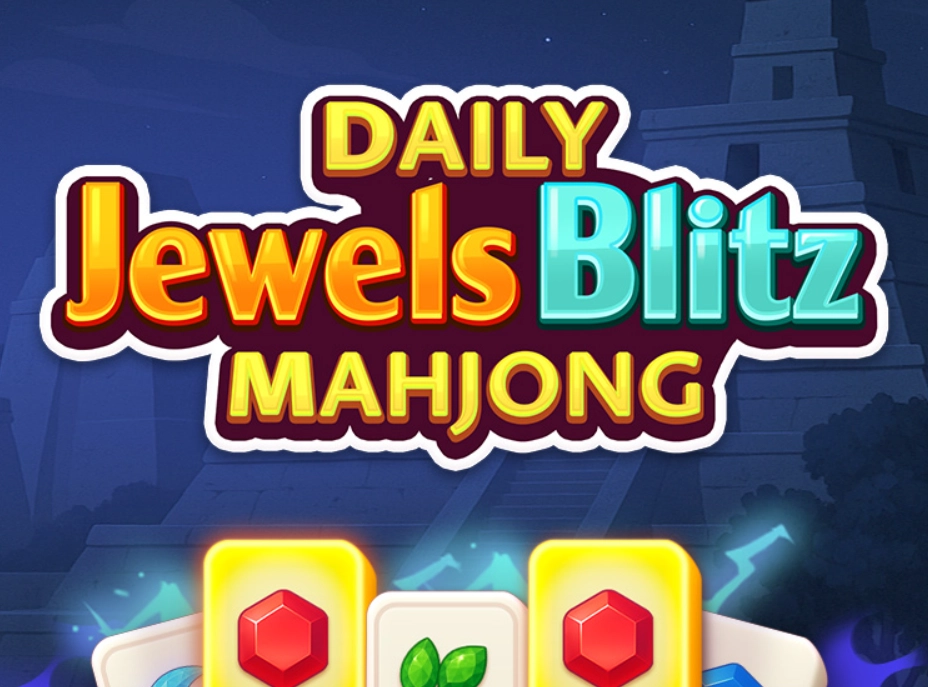 Daily Jewels Blitz Mahjong - kostenlos online spielen 🕹️