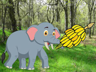 Feed The Little Elephant kostenlos spielen » HIER! 🕹️