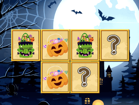 Halloween Memo kostenlos online spielen » HIER! 🕹️