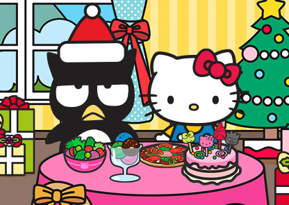 Hello Kitty Xmas Dinner kostenlos online spielen » HIER! 🕹️