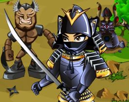 Ninja Tower Defense kostenlos online spielen » HIER! 🕹️
