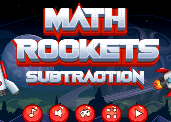 Math Rockets Subtraction kostenlos spielen » HIER! 🕹️