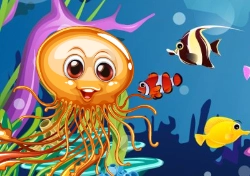 Meerestiere Memo - kostenlos spielen | ohne Anmeldung 🕹️