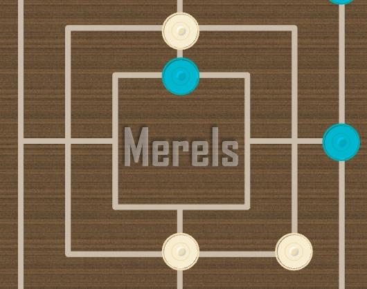 Merels Mühle Flash - kostenlos online spielen 🕹️