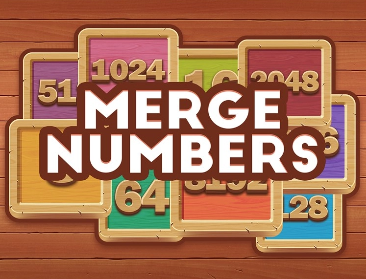 Merge Numbers Wooden Edition - kostenlos spielen 🕹️