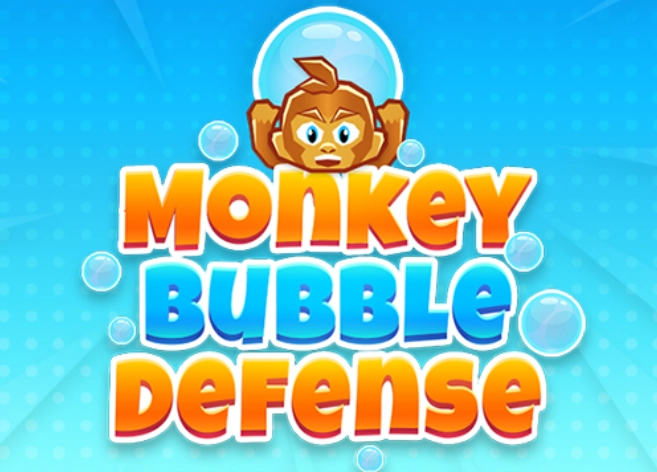 Monkey Bubble Defense - kostenlos online spielen 🕹️