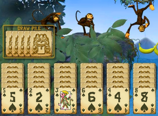 Monkey Spider Solitaire - kostenlos online spielen 🕹️