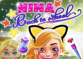 Nina Back To School kostenlos online spielen » HIER! 🕹️