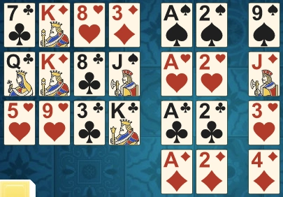 Royal Cotillion Solitaire - kostenlos online spielen 🕹️