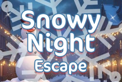 Snowy Night Escape - kostenlos online spielen 🕹️