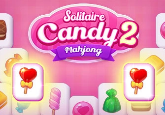 Solitaire Mahjong Candy 2 - kostenlos online spielen 🕹️