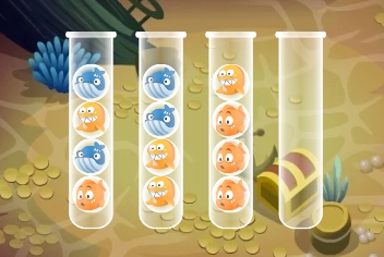 Sort Bubbles - kostenlos spielen | ohne Anmeldung 🕹️