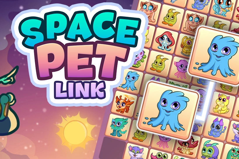 Space Pet Link - kostenlos spielen | ohne Anmeldung 🕹️
