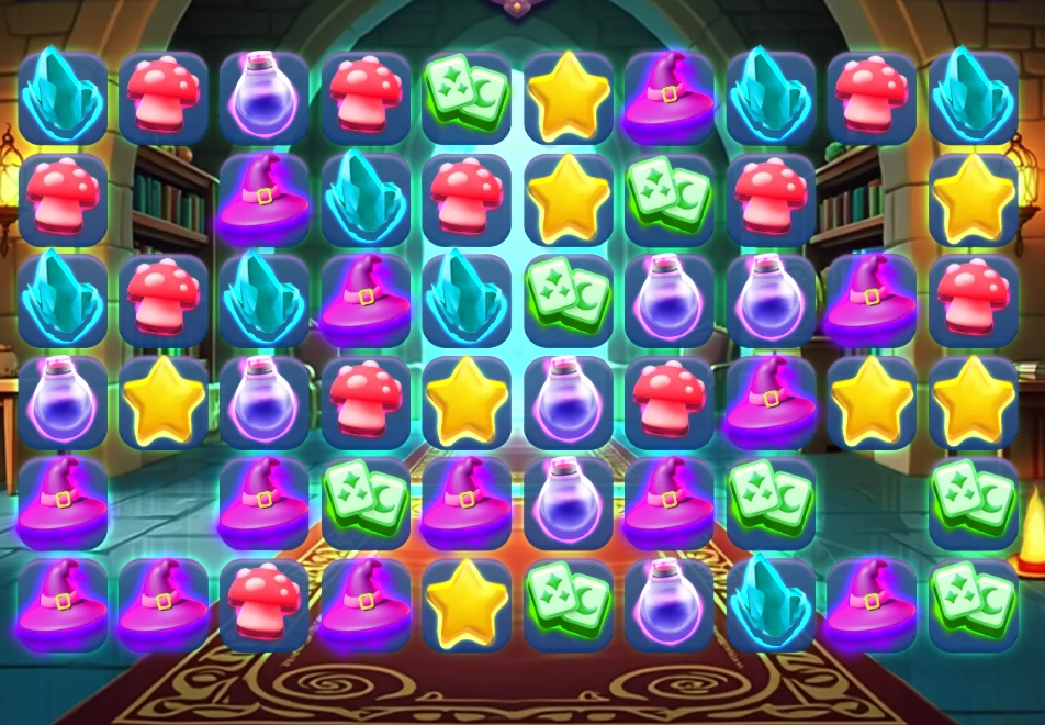 Spell Match Academy - kostenlos online spielen 🕹️