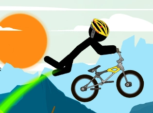 Stickman Bike Pro Ride - kostenlos online spielen 🕹️
