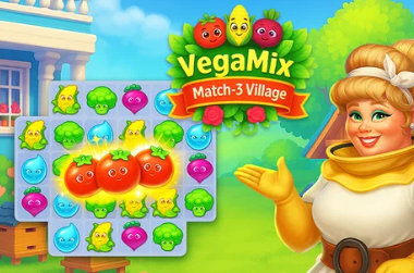 Vega Mix Match 3 Village - kostenlos online spielen 🕹️