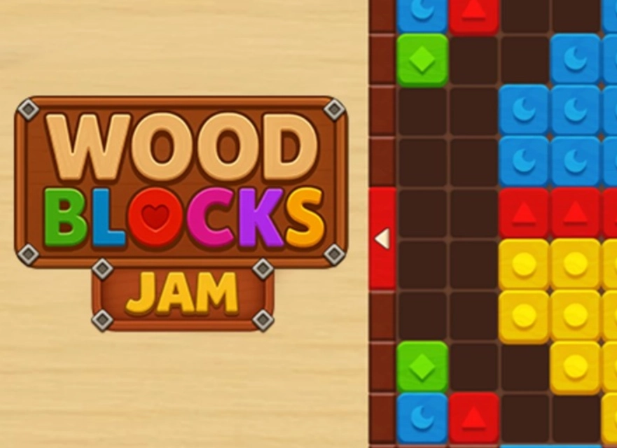 Wood Blocks Jam - kostenlos spielen | ohne Anmeldung 🕹️